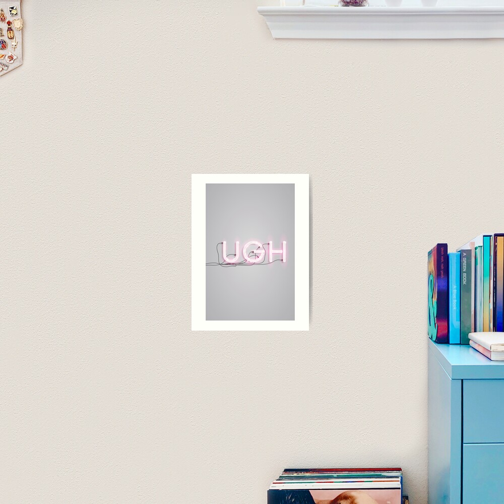 "UGH" Poster for Sale by N C | Redbubble