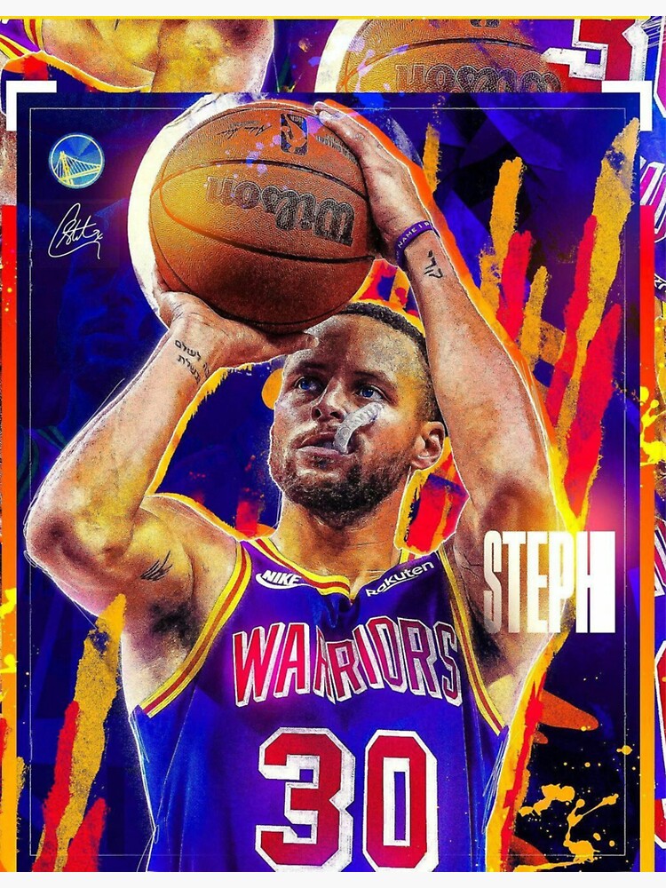 "Steph Basketball Card Graphic" Sticker for Sale by socialarmour ...