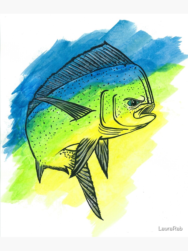 Mahi-Mahi Premium Matte Vertical Poster sold by Charanpreet Singh | SKU ...