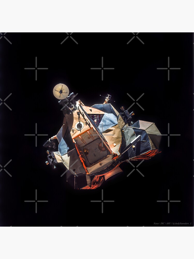 "Apollo 17 Lunar Module: Historic Spacecraft" Sticker for Sale by ...