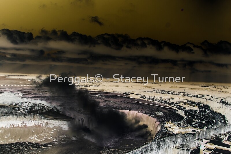 "inverted horseshoe falls " by Perggals© - Stacey Turner | Redbubble