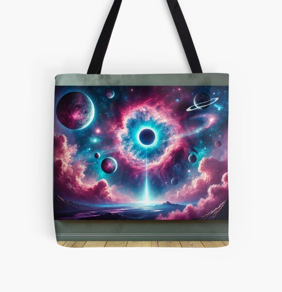 "Galactic Dreamscape: Cosmic Visions" Tote Bag for Sale by ...