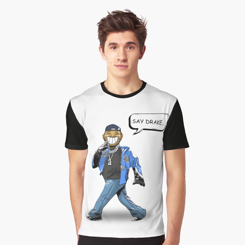 "SAY DRAKE" Sticker for Sale by Forevertshirts | Redbubble