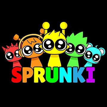 "Sprunkies Cute Characters" Sticker for Sale by BurgerBites | Redbubble