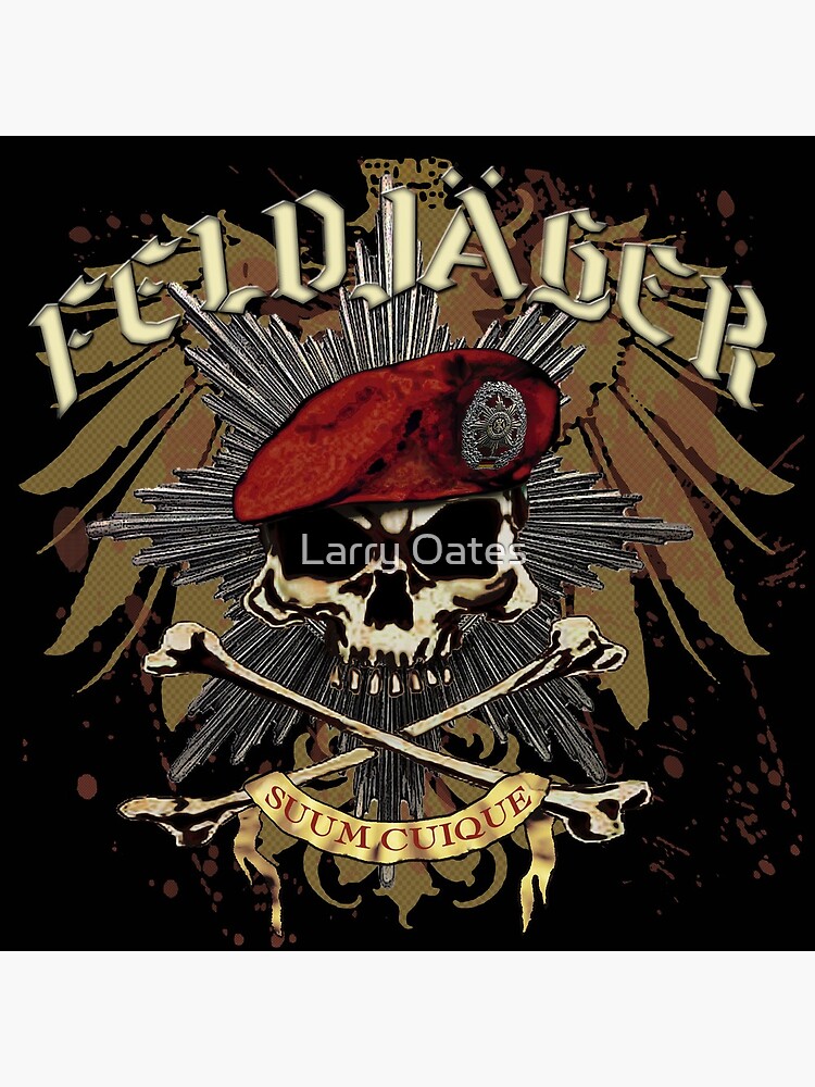 "Feldjager: German Military Police" Poster for Sale by ZeroAlphaActual ...