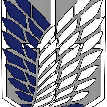"Exploration Battalion SnK Emblem" Poster for Sale by atenyos | Redbubble