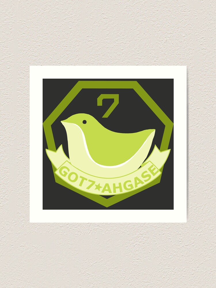 "GOT7 ★ AHGASE" Art Print by Roddel | Redbubble