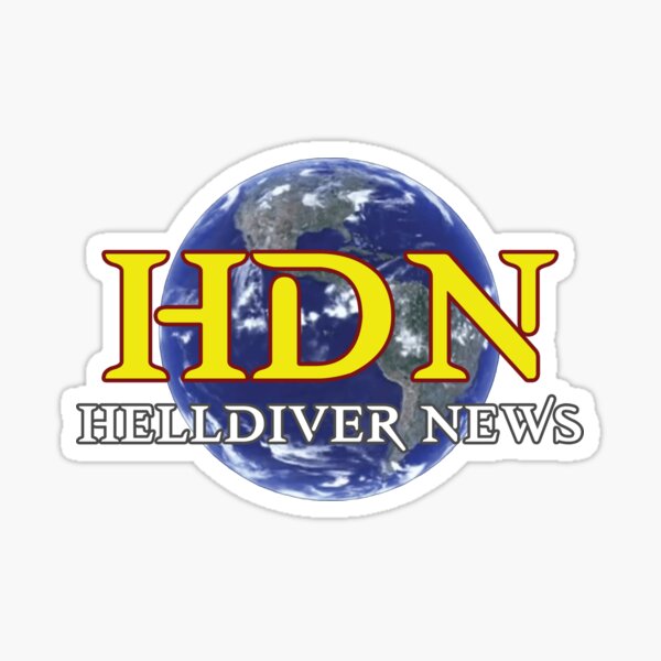 "Helldiver News - Helldivers 2 News Station" Sticker for Sale by ...