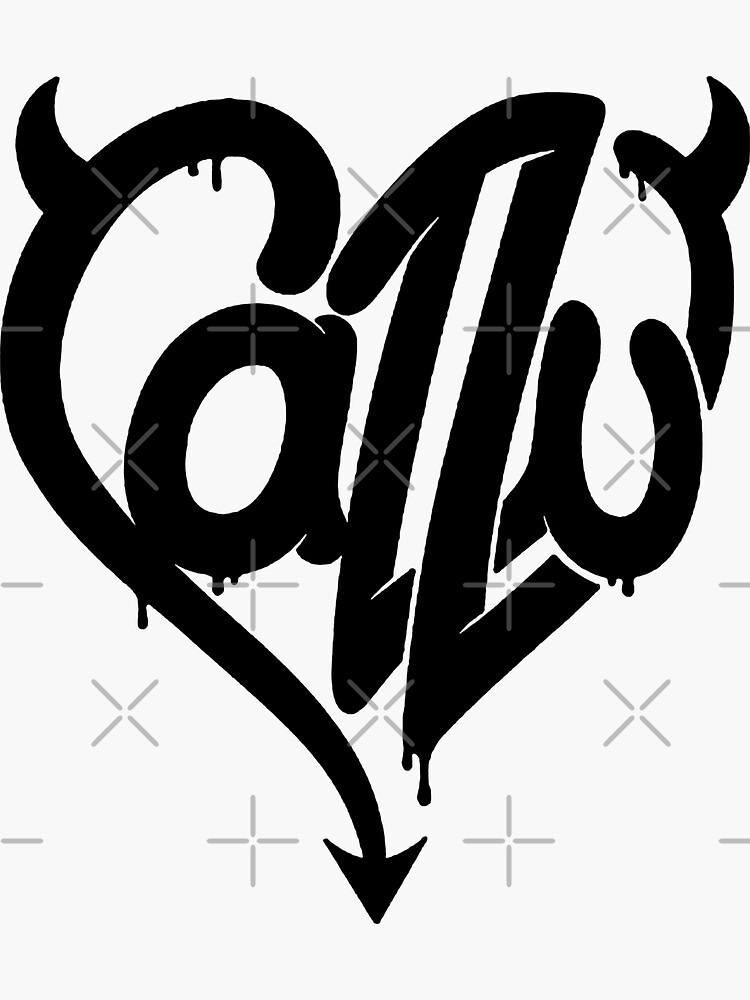 "Cazzu Argentina Singer - Black Version" Sticker for Sale by ...