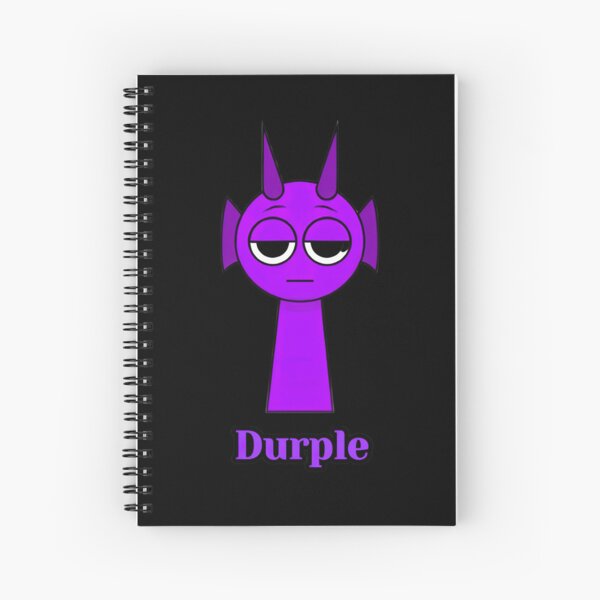 "Durple - Sprunki Phase 1" Journal for Sale by Funky-Sprunki | Redbubble