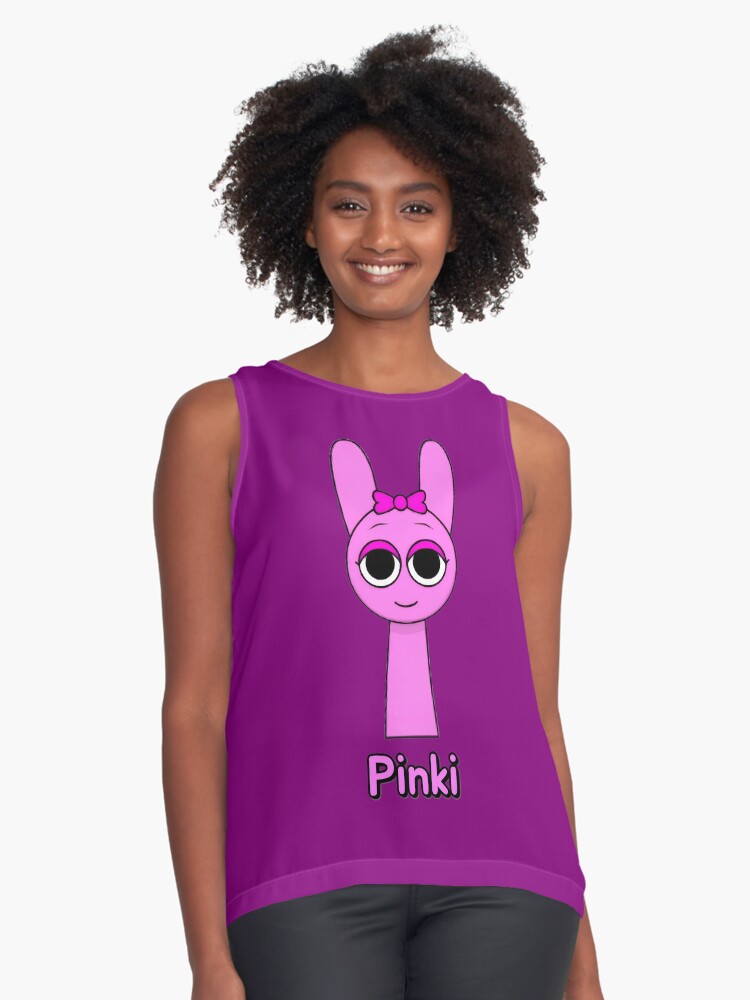 "Pinki - Sprunki Phase 1" Sticker for Sale by Funky-Sprunki | Redbubble