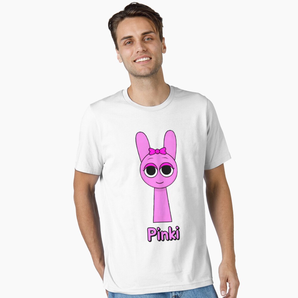 "Pinki - Sprunki Phase 1" Sticker for Sale by Funky-Sprunki | Redbubble