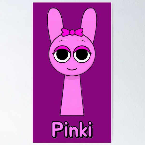 "Pinki - Sprunki Phase 1" Poster for Sale by Funky-Sprunki | Redbubble