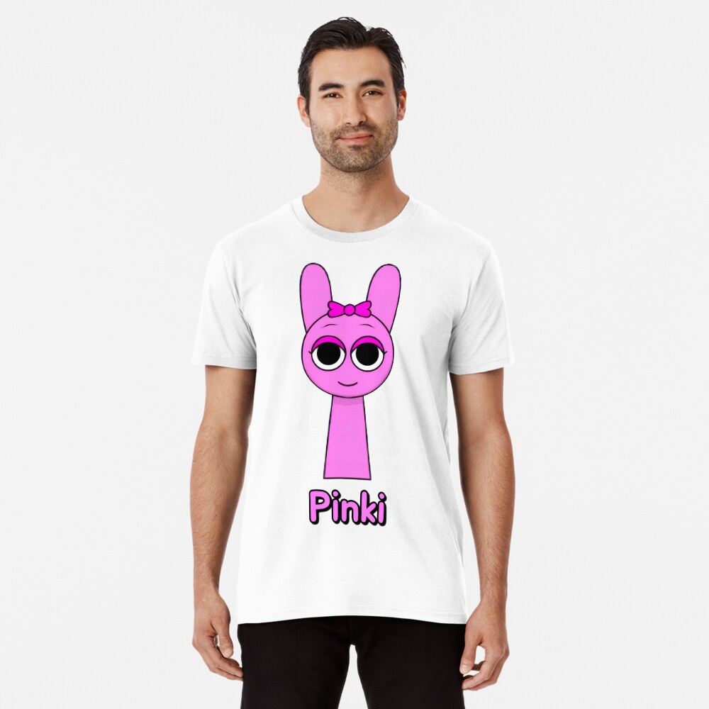 "Pinki - Sprunki Phase 1" Sticker for Sale by Funky-Sprunki | Redbubble