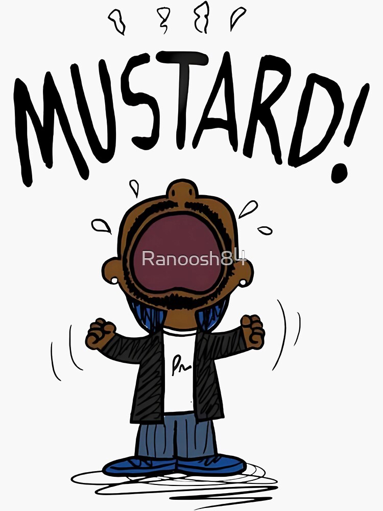 "Super Bowl Half Time Show- Kendrick Lamar & Mustard" Sticker for Sale ...