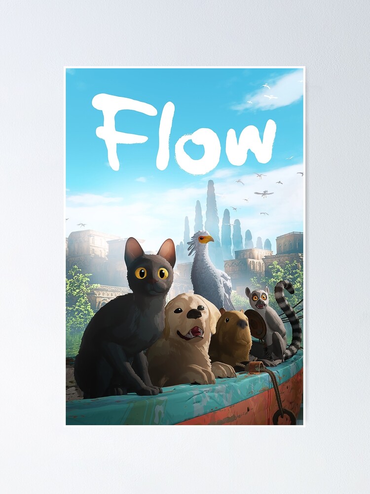 "Flow" Poster for Sale by palmwillow | Redbubble