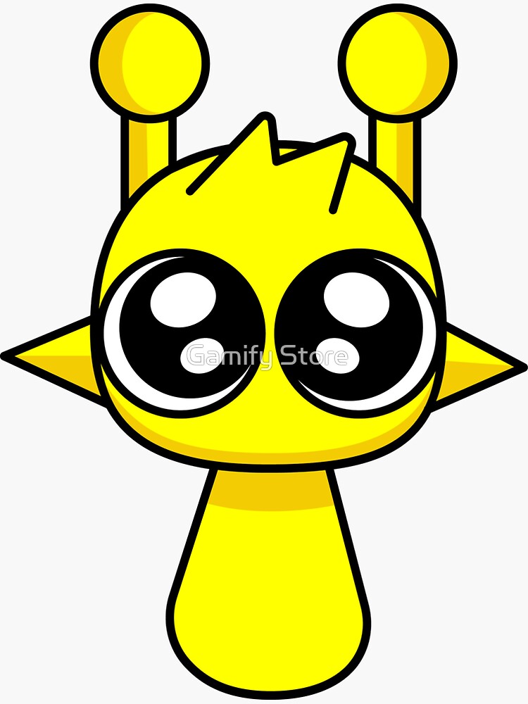 "Sprunkies Simon Cute Character" Sticker for Sale by BurgerBites ...