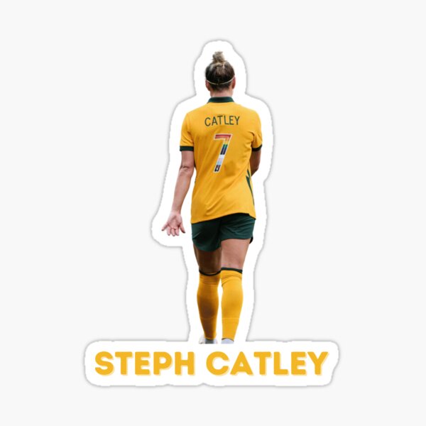 "Steph Catley" Sticker for Sale by Tonicblue | Redbubble