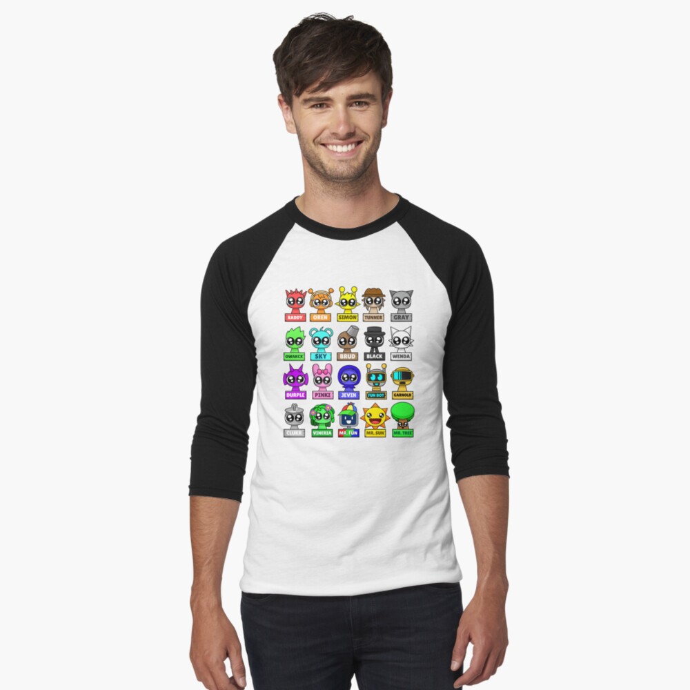 "All Sprunkies Cute Characters" Sticker for Sale by BurgerBites | Redbubble