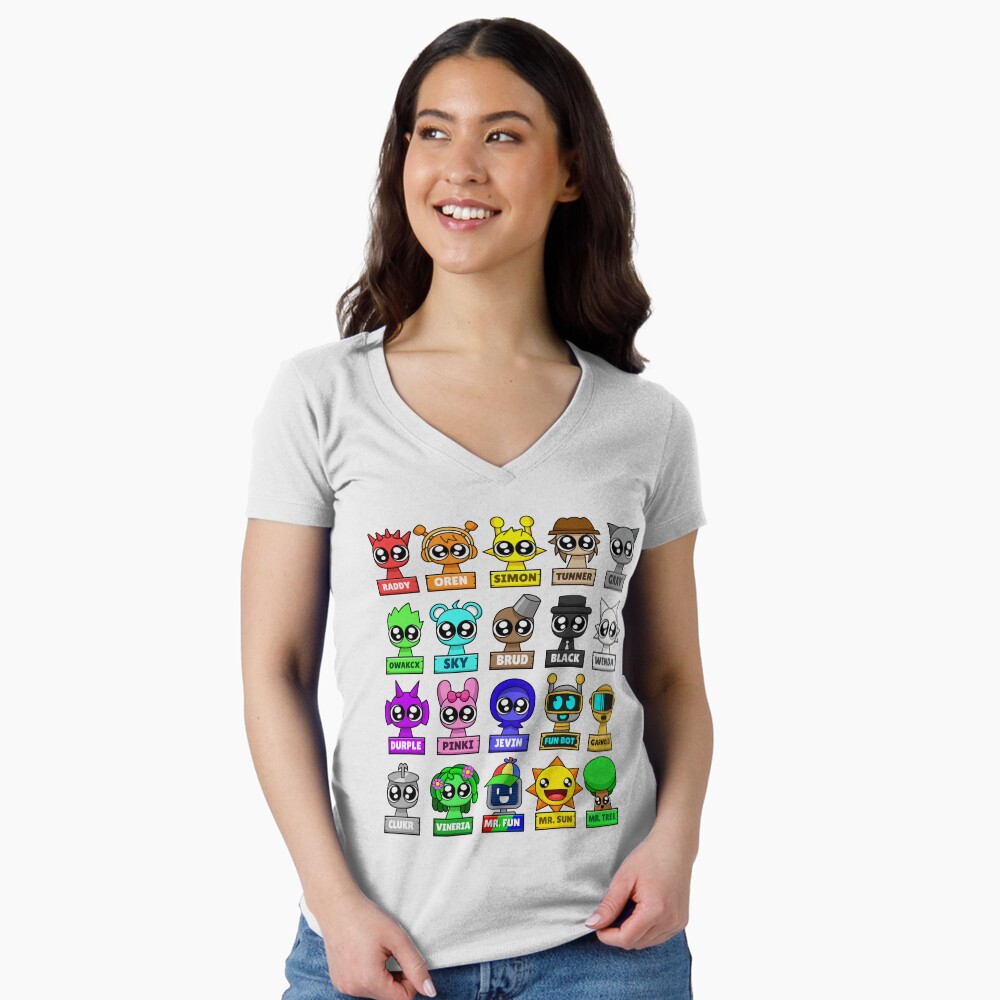 "All Sprunkies Cute Characters" Sticker for Sale by BurgerBites | Redbubble