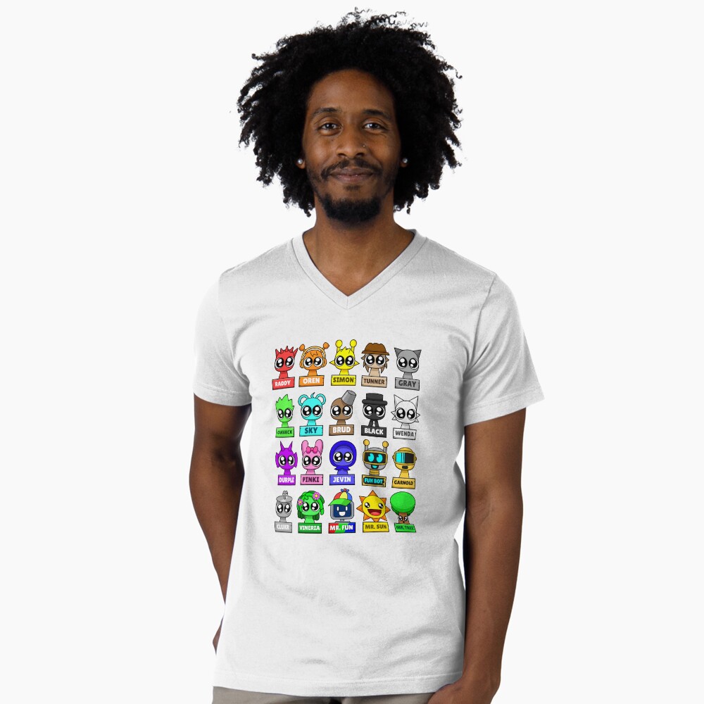 "All Sprunkies Cute Characters" Sticker for Sale by BurgerBites | Redbubble