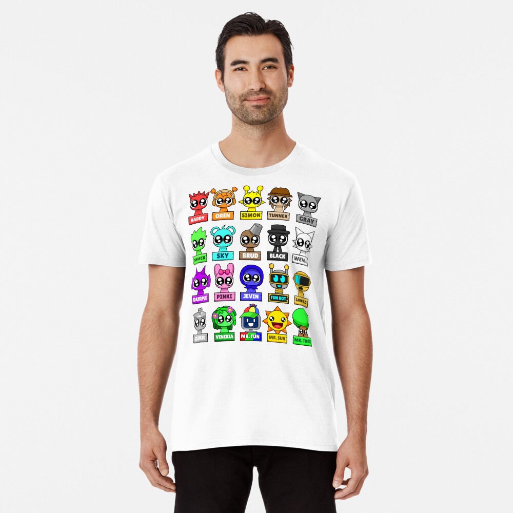 "All Sprunkies Cute Characters" Sticker for Sale by Marek Kubala ...