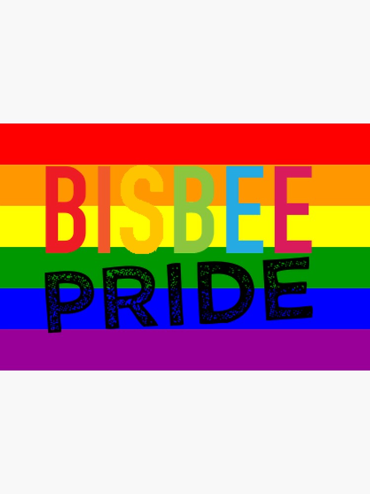 "Bisbee Arizona Gay Pride Shirt - Bisbee LGBT Rainbow Flag Shirt ...