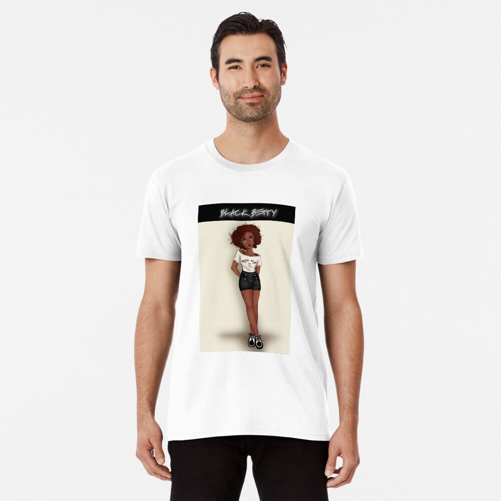 "Black Betty " T-shirt for Sale by Pauliebre | Redbubble | music t ...