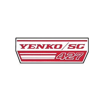 "Vintage Yenko SC 427 - Canonsburg, Pennsylvania" Sticker for Sale by QuayTradingCo | Redbubble
