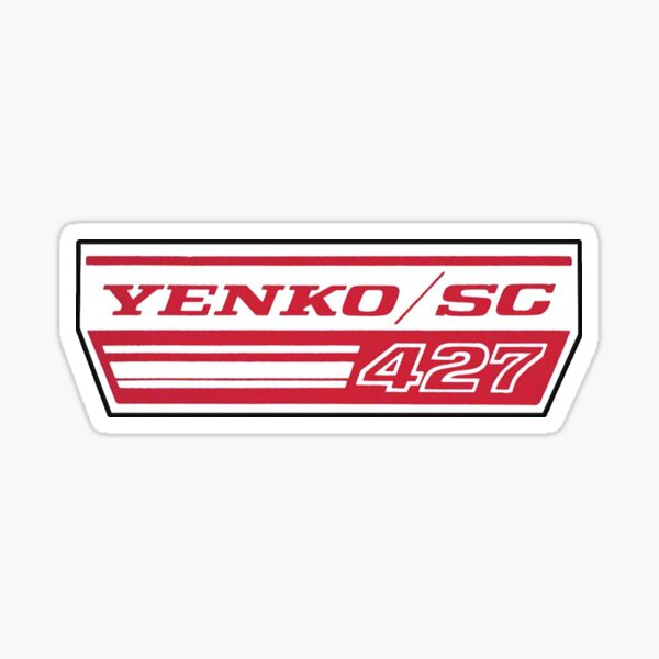 "Vintage Yenko SC 427 - Canonsburg, Pennsylvania" Sticker for Sale by QuayTradingCo | Redbubble