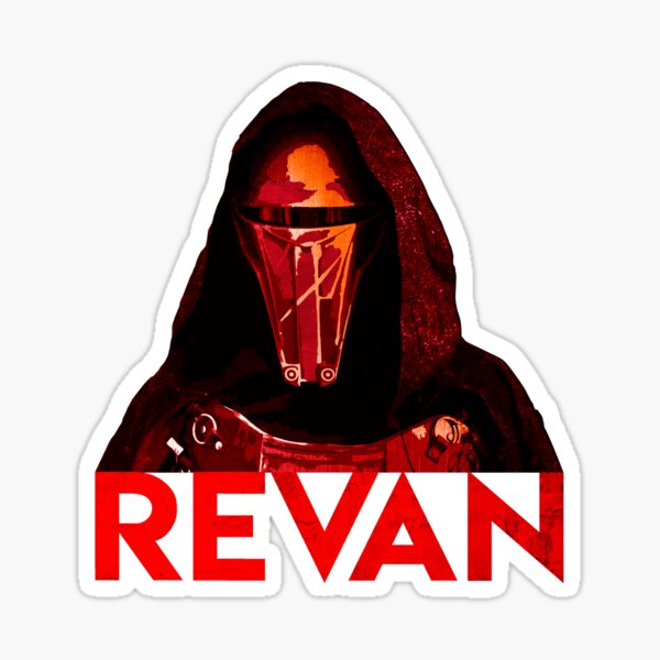 "Revan" Sticker by starwarsdaily | Redbubble