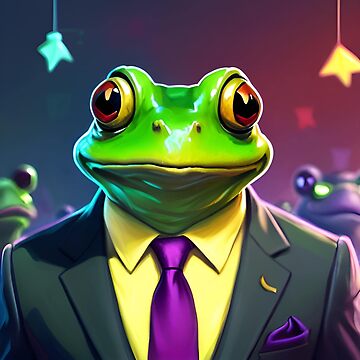 "Mr. President the Frog - Robert Tyler Class Digital Abstract Art ...