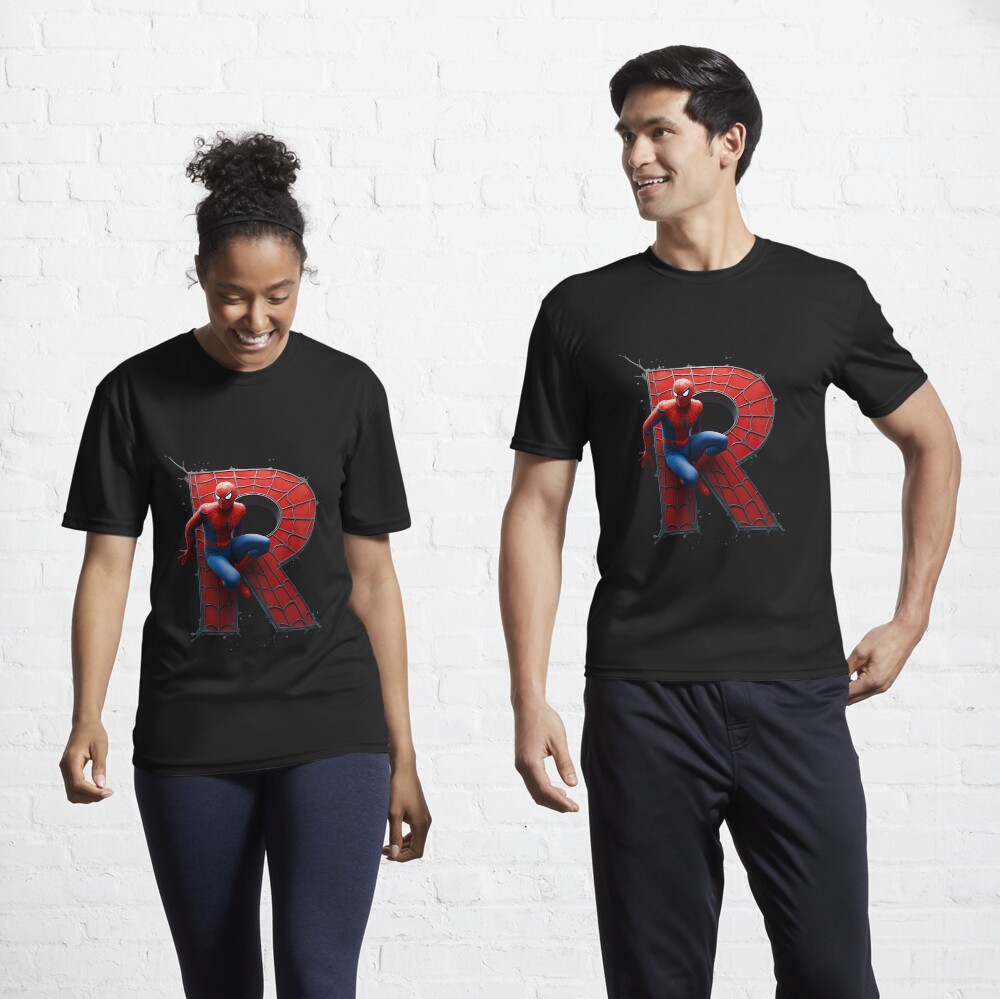 "Spiderman Monogram Letter R" Sticker for Sale by DigiBrawn | Redbubble