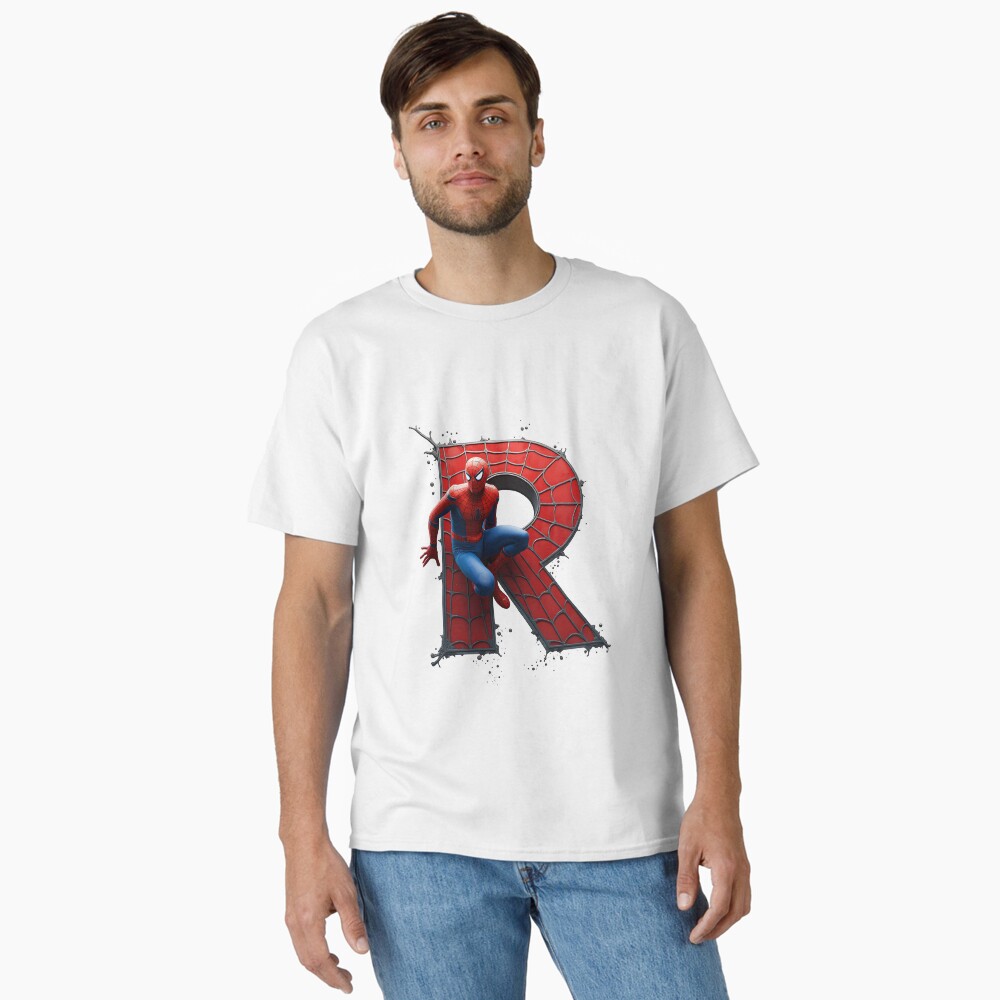 "Spiderman Monogram Letter R" Sticker for Sale by DigiBrawn | Redbubble