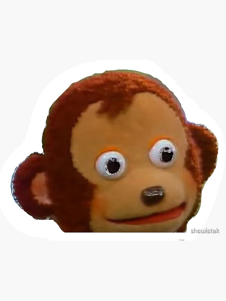 "Monkey Puppet Meme" Sticker for Sale by shswistak | Redbubble