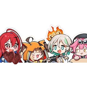 "chibi hololive justice" Sticker for Sale by LarissaCosta | Redbubble