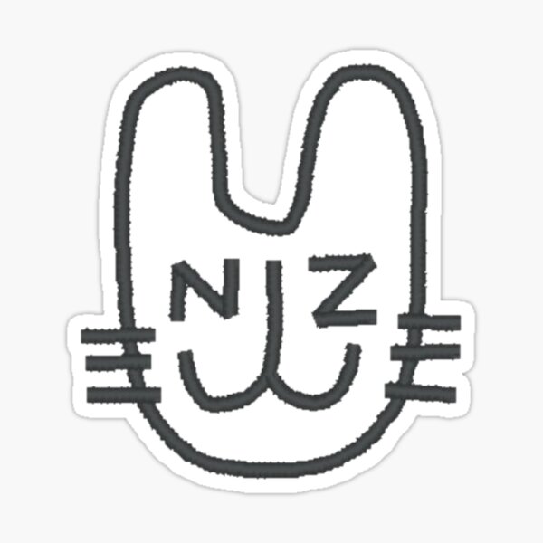 "NJZ Bunny Logo ( newjeans ) Sticker" Sticker for Sale by ...