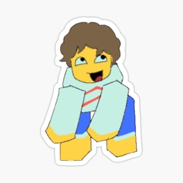 "Shedletsky Roblox Forsaken Telamon Funny" Sticker for Sale by ...