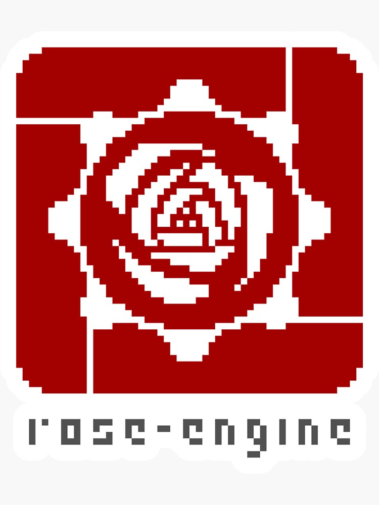 "Rose Engine: Signalis game" Sticker for Sale by fezco10 | Redbubble