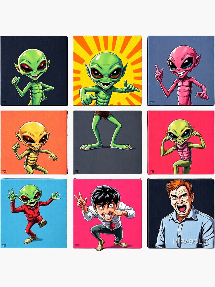 "Aliens - Human interactions - Series 3 - Chart 888/16000 - Dynamic ...