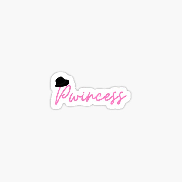 ""Pwincess" fedora sticker " Sticker for Sale by dreamersocial98 ...