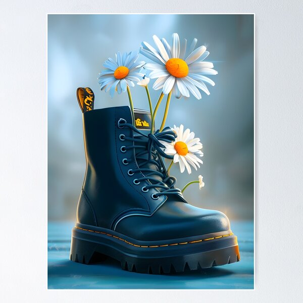 "Doc Martens Boot Wall Art – Digital Download | Frutiger Aero Aesthetic ...