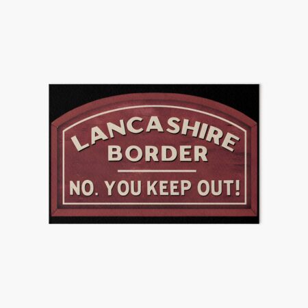 "Wallace & Gromit Lancashire Border Sign Vengeance Most Fowl" Art Board ...