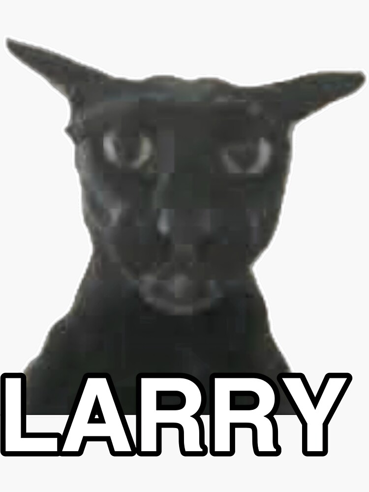 "Larry" Sticker for Sale by Baxobhone | Redbubble