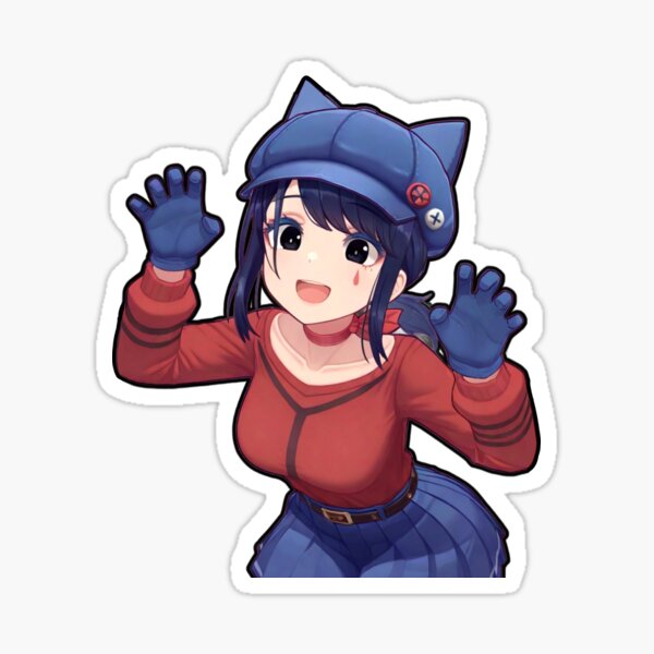 "Cappie Mita Sticker MiSide Cappie Decals Cool Mita Game Ver04" Sticker ...