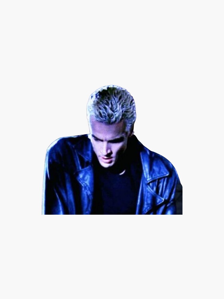 "spike from buffy the vampire slayer" Sticker for Sale by LarissaCosta ...