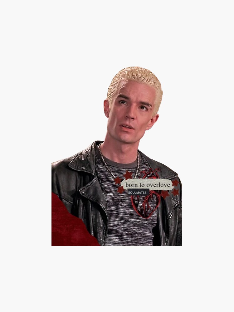 "Buffy the Vampire Slayer Spike" Sticker for Sale by LarissaCosta ...