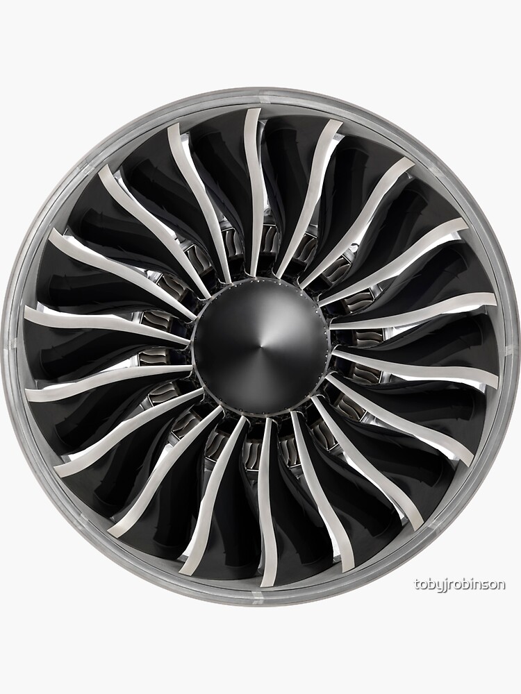 "GE9X " Sticker for Sale by tobyjrobinson | Redbubble