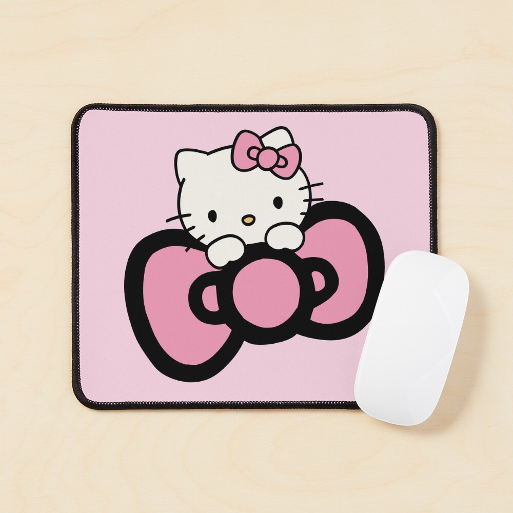 "Hello kitty bow" Sticker for Sale by Sunnydraws7 | Redbubble