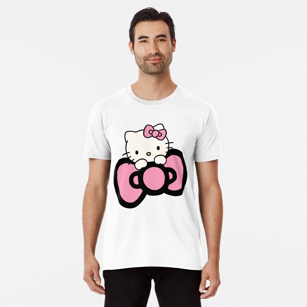 "Hello kitty bow" Sticker for Sale by Sunnydraws7 | Redbubble